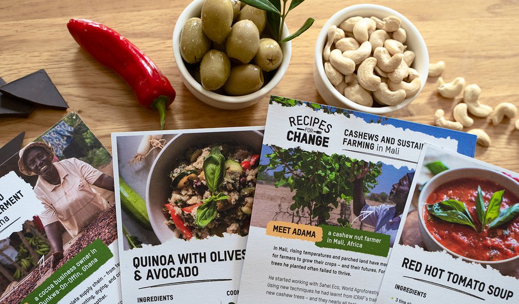 Donate and enjoy a unique recipe pack | Oxfam GB