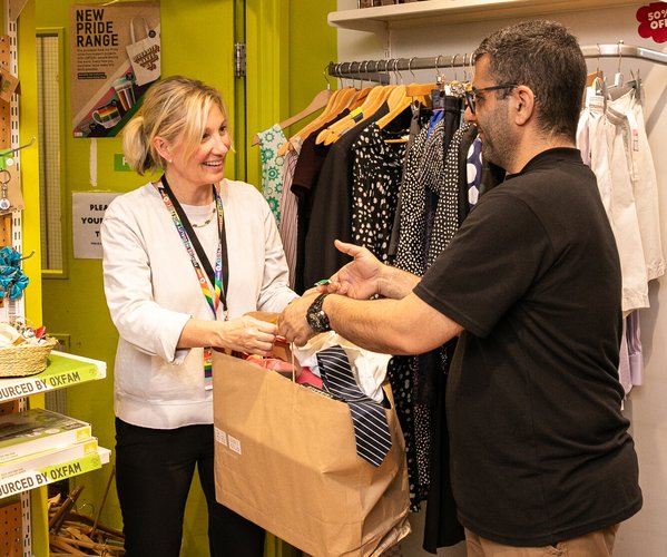 Charity shop donations - how to donate items | Oxfam GB